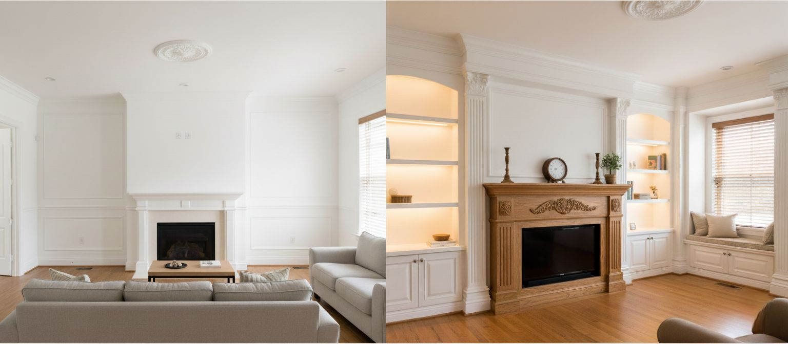How Custom Millwork and Design Transforms Your Living Space - Authentic ...